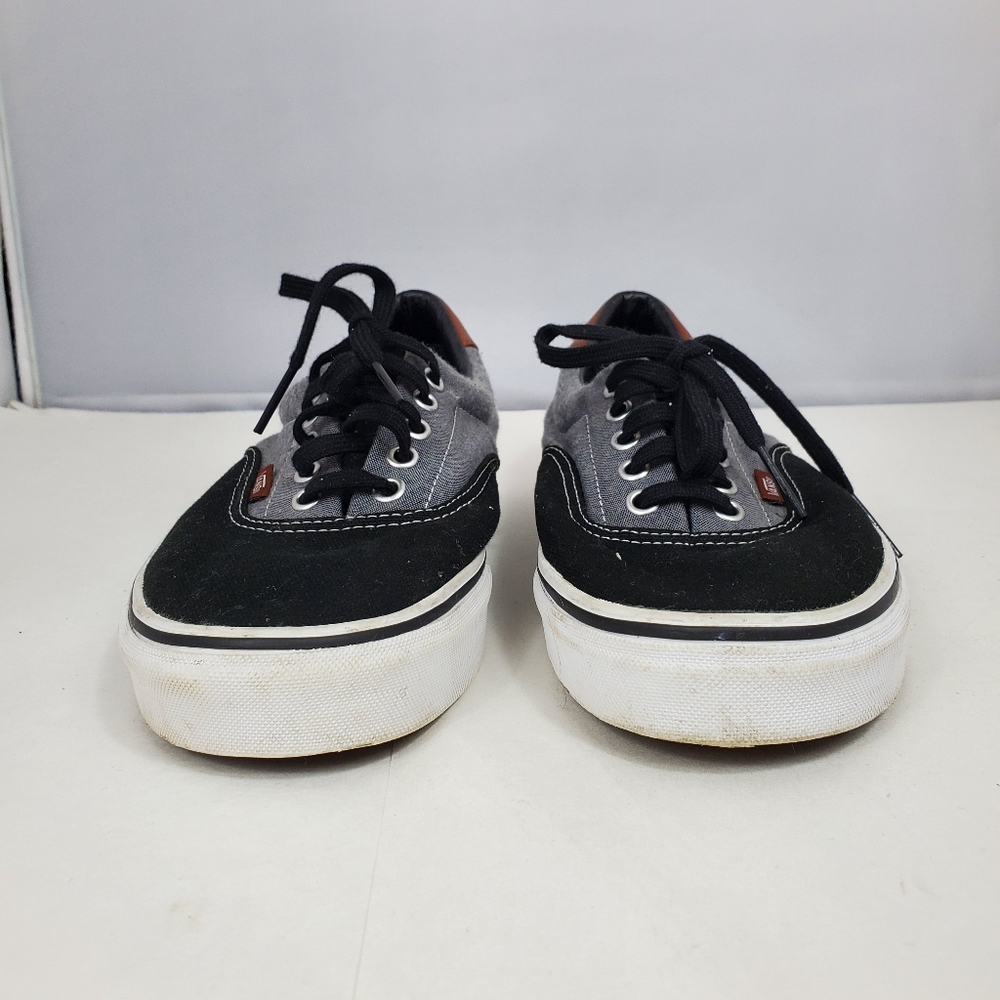 Vans Low Profile Era 59 Chambray Black And Gray Skate… - Gem